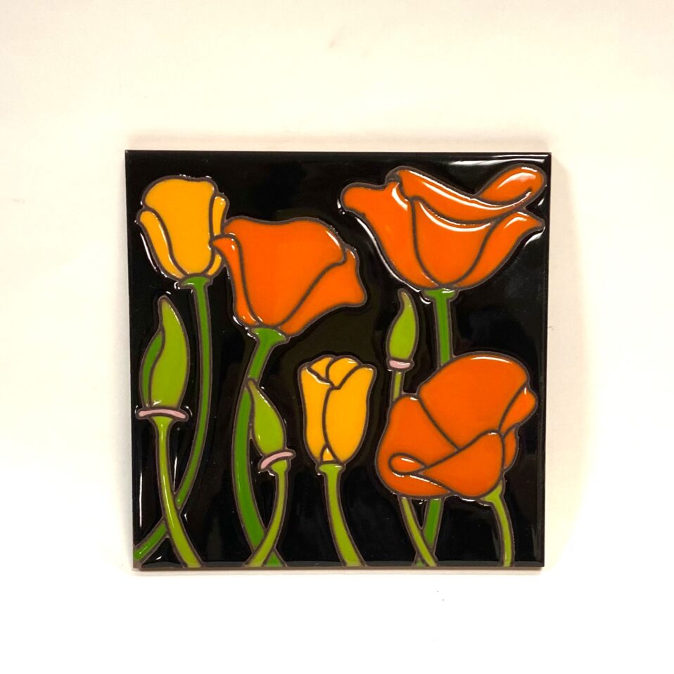 Poppies Tile